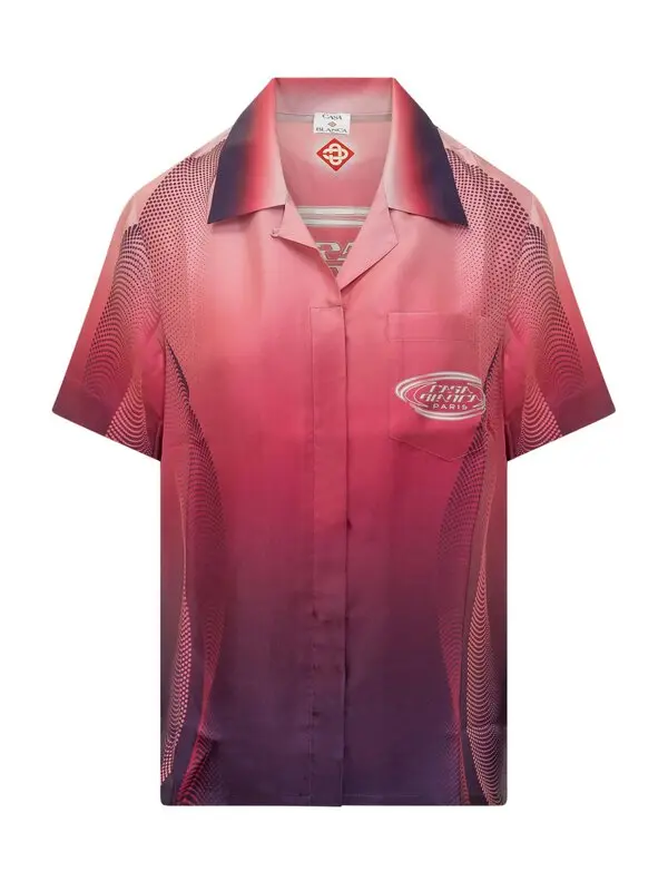Casablanca Shirt With Neck Applique