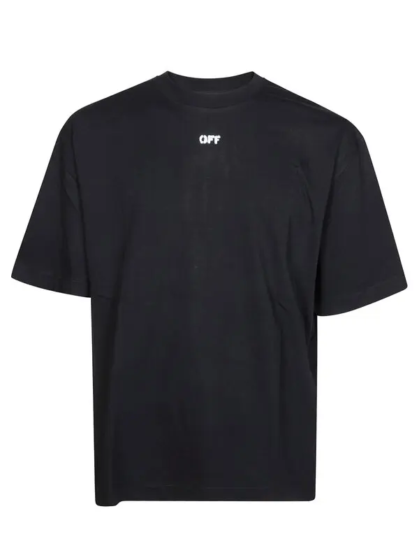 Off-White Classic Cotton T-shirt For Ss26 - Nero