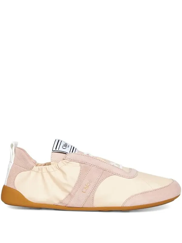 Chloé Kick Sneakers - Beige