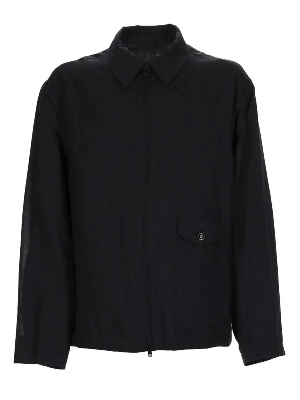 Our Legacy Zip-up Sports Jacket - Black