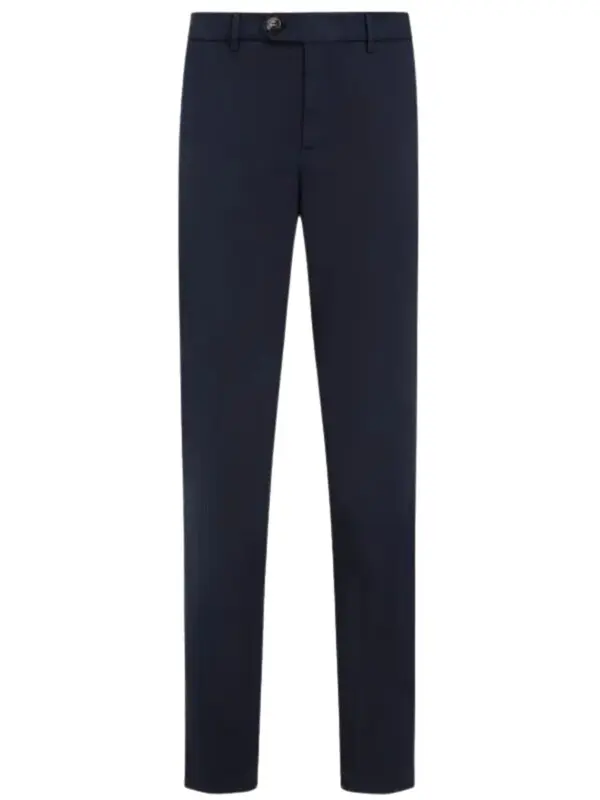 Brunello Cucinelli Buttoned Trousers - Blue