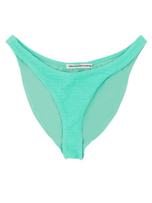 Alexander Wang Logo Mini Bikini Briefs - Green