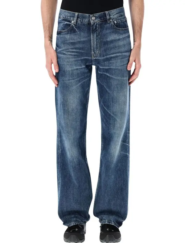 Our Legacy Carlson Cut Denim Jeans - Blue