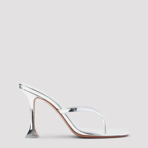Amina Muaddi Juliette Thong Sandals 9.5cm Heel Height