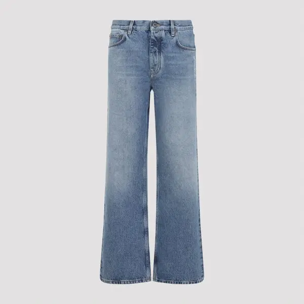 Off-White Half Arrow Motif Jeans - Blue