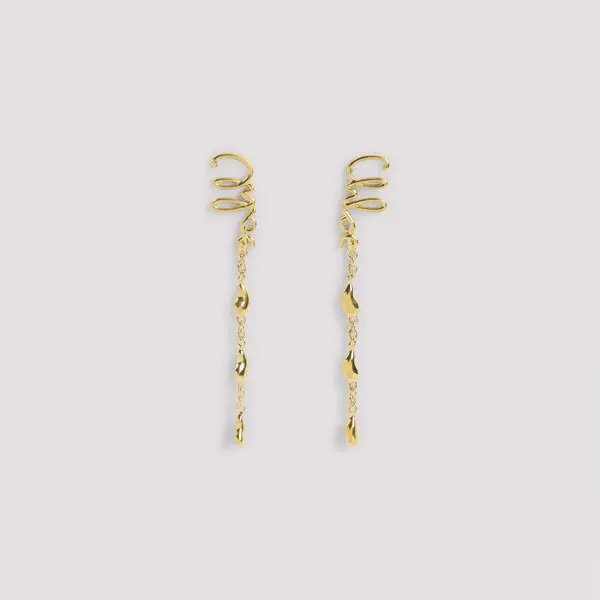 Chloé Brass Hoop Earrings