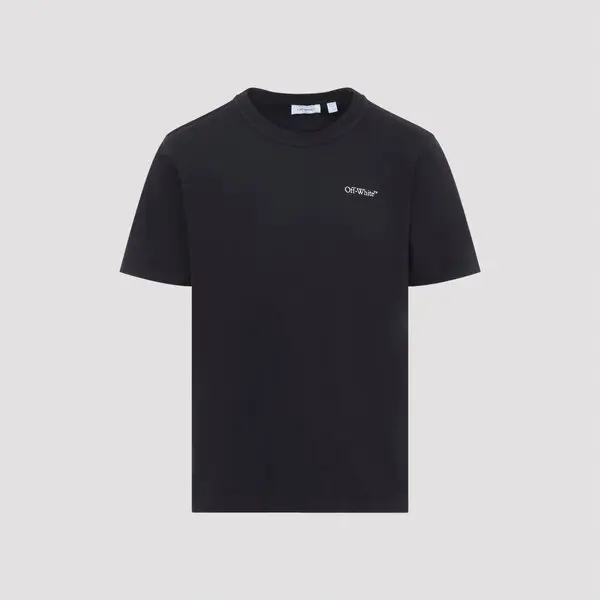 Off-White Mini Bookish Regular Fit Short Sleeve Tee - Black
