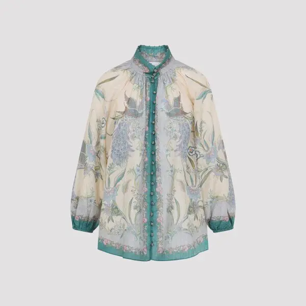 Zimmermann Indra Billow Blouse Fashion Top
