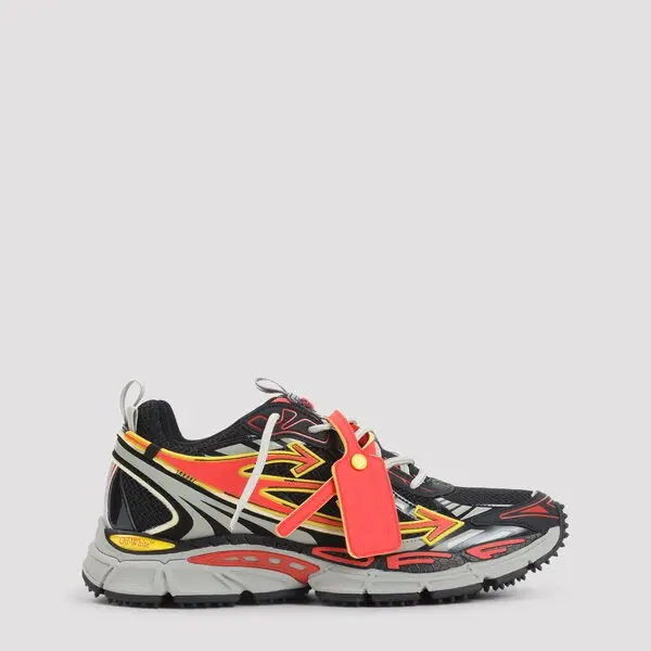 Off-White Right Back Mini Mesh Sneakers - Red