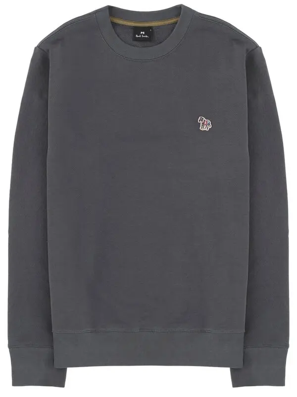 Paul Smith Organic Cotton Crewneck Sweatshirt - Grey