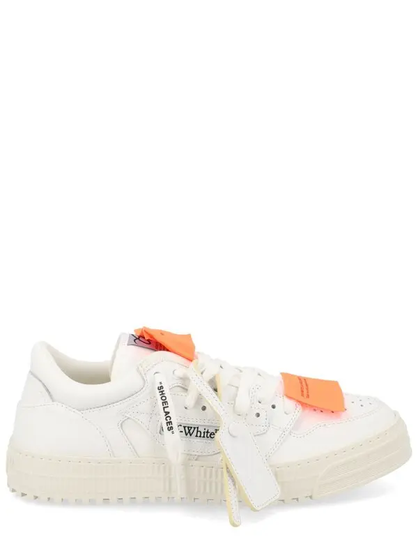 Off-White Court 3.0" Low Top Sneakers - White