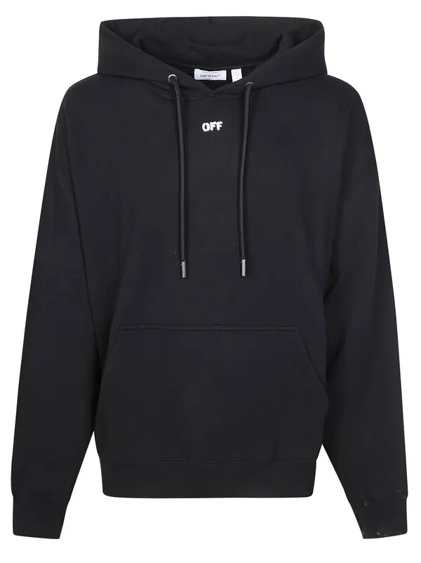 Off-White Paint Arrow Skate Hoodie - Nero