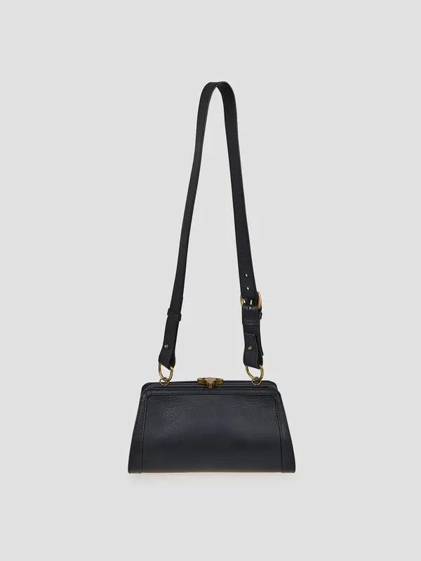 VIVIENNE WESTWOOD Ascot Frame Mini Handbag - Black