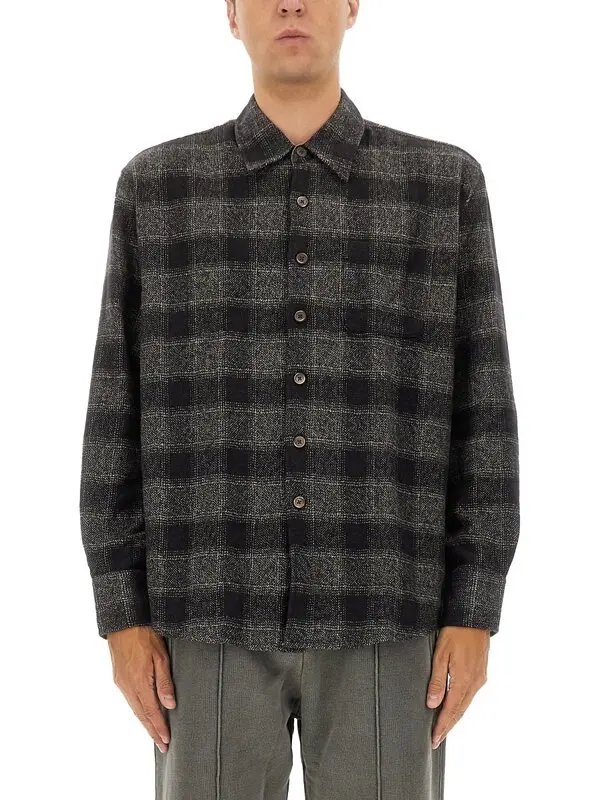 Our Legacy Above Shirt Oakland Low Twist Check - Multicolour