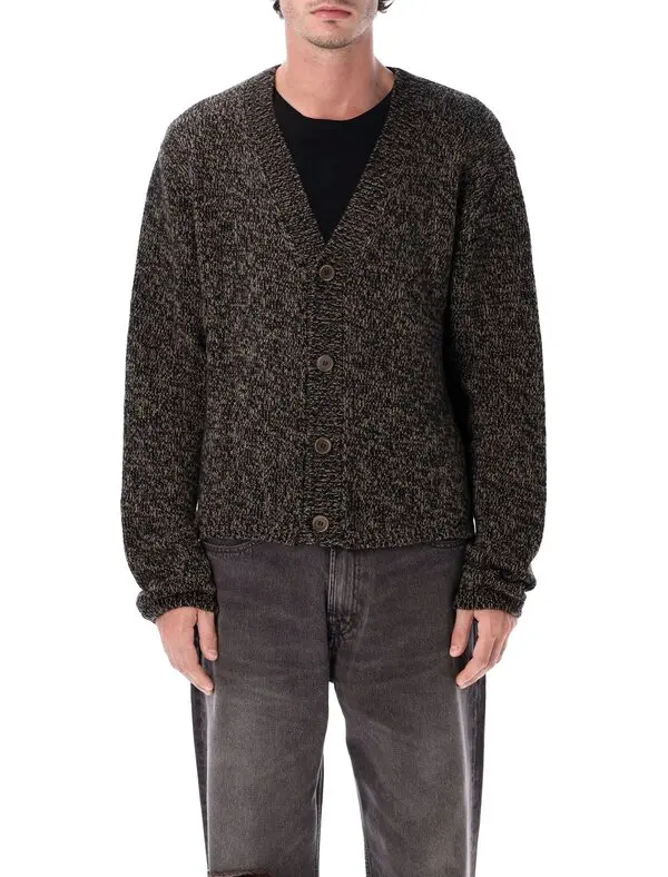 Our Legacy Twist Mouline Wool Cardigan - Bear