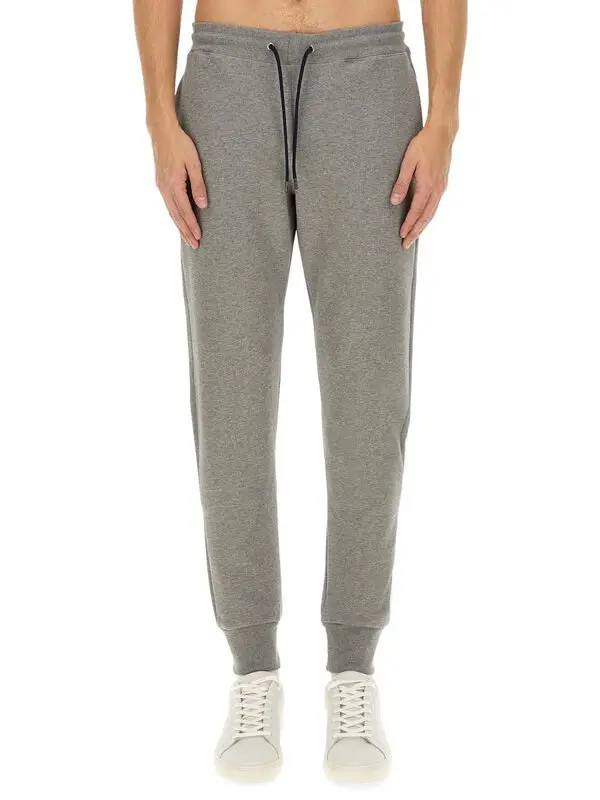 Paul Smith Organic Cotton Jogging Pants - Grey