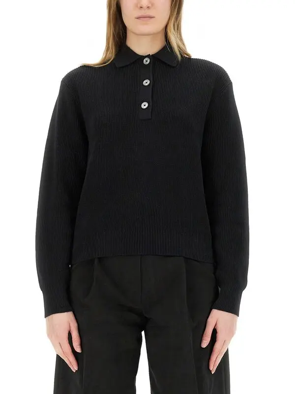 Studio Nicholson Chesapeake" Knit Polo Shirt