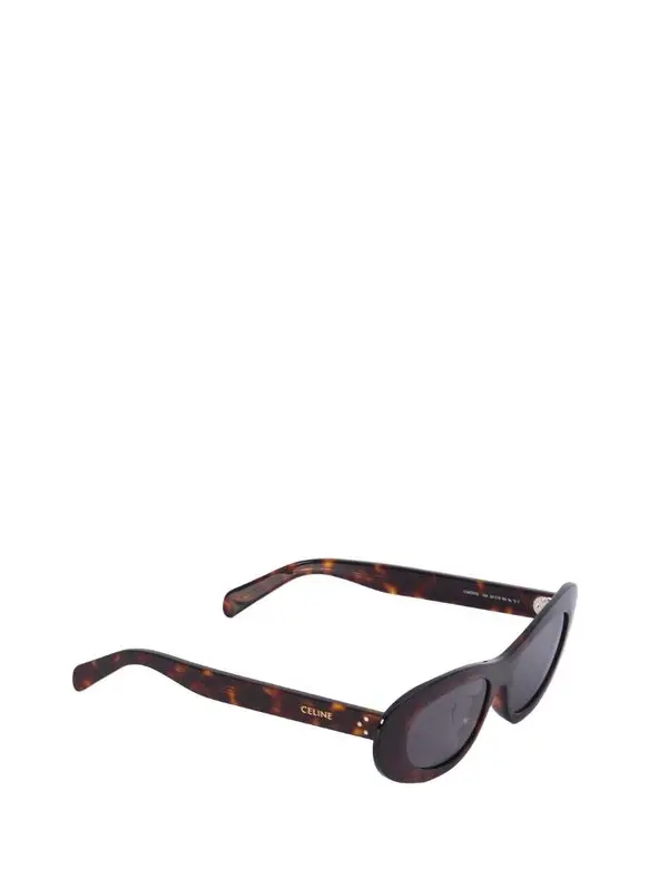 Celine Cat Eye Acetate Sunglasses - Brown