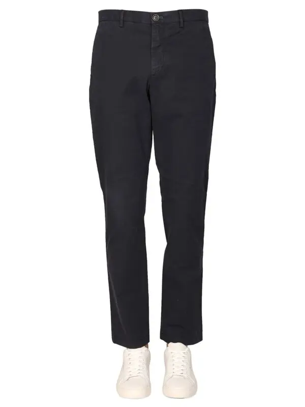 Paul Smith Regular Fit Cotton Trousers