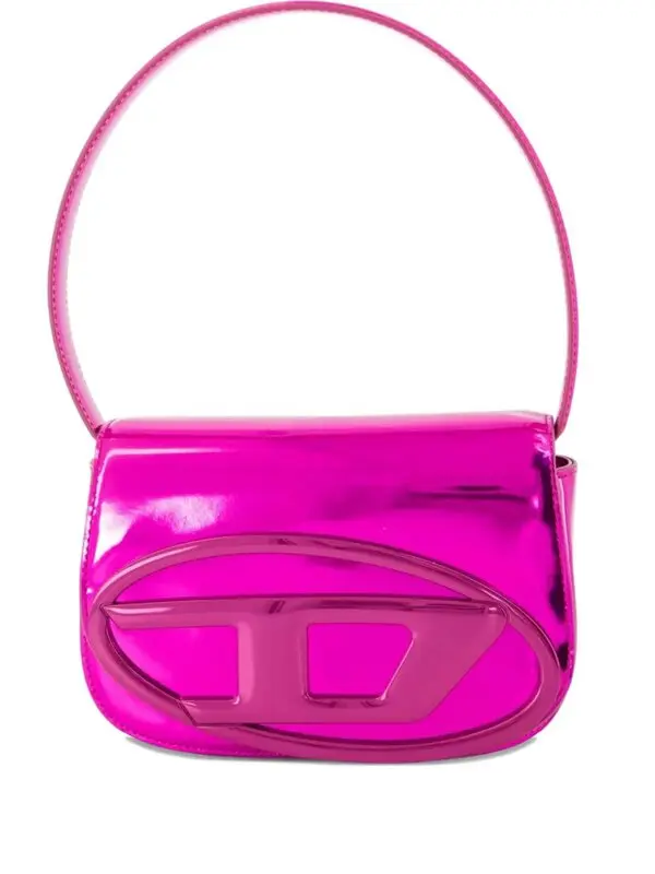 DIESEL® 1dr-iconic Shoulder Bag In Mirrored Leather