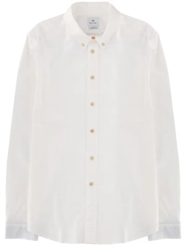 Paul Smith Organic Cotton Button-up Shirt - White
