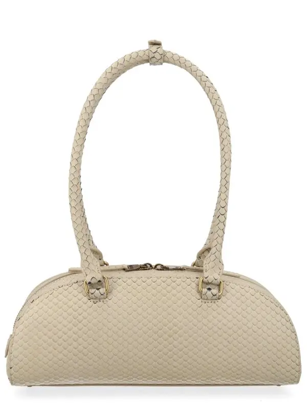 DIESEL® Mini Shoulder Bag With Top Handle - Beige