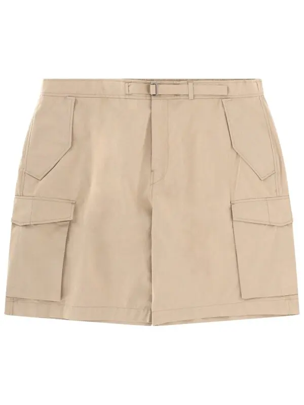 Paul Smith Cargo Shorts With Adjustable Waist - Brown