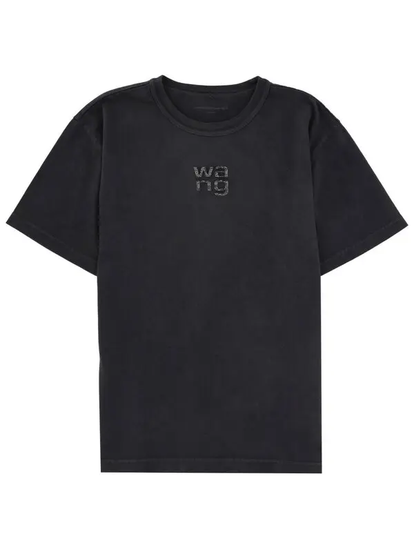 Alexander Wang Logo Graphic Cotton T-shirt
