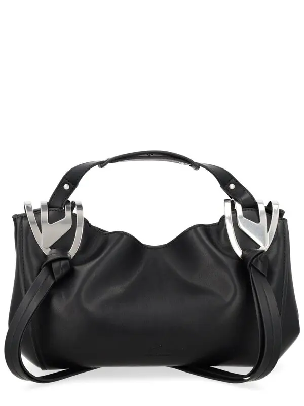 DIESEL® Mini Shoulder Bag With Silver Tone Hardware