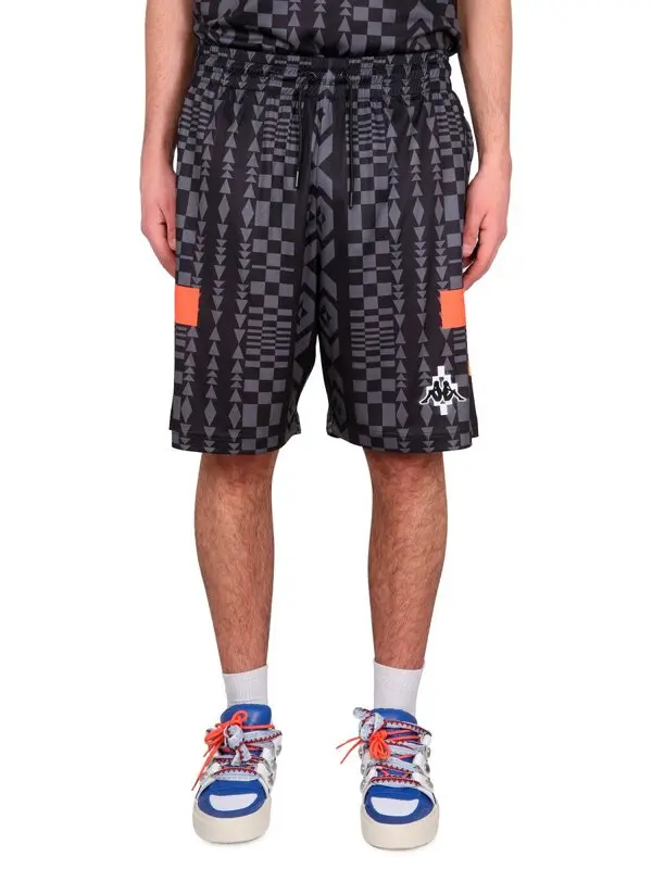 MARCELO BURLON COUNTY OF MILAN Printed Bermuda Shorts