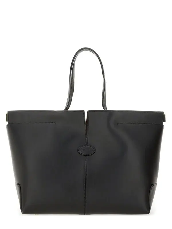 TOD`S Tod's Di Bag Folio In Leather Medium-small