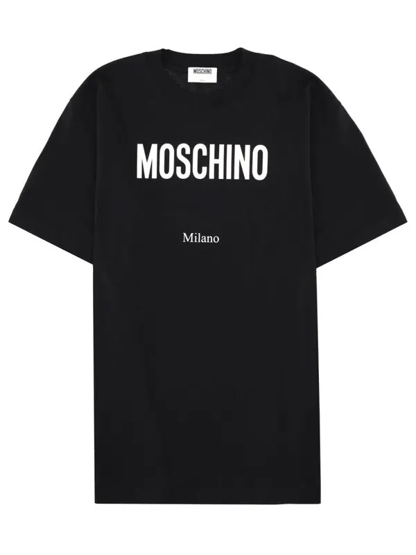 Moschino Logo Graphic Cotton T-shirt