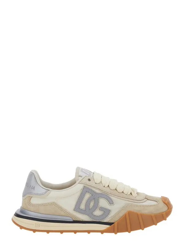 Dolce & Gabbana Foam-wrapped Sneakers With Fire Stamp Sole