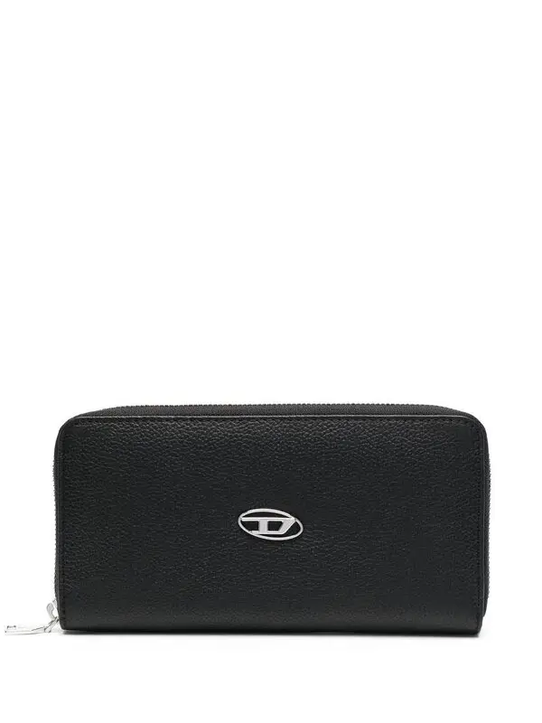 DIESEL® Continental Zip Mini Wallet - Black