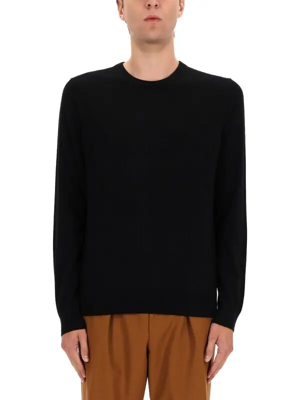 Hugo Boss Cashmere Crewneck Sweater - Black