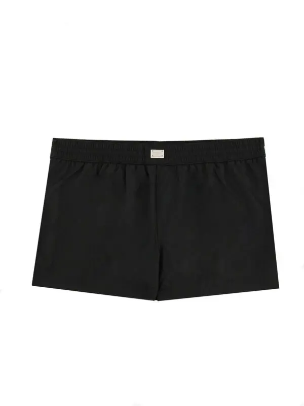 Dolce & Gabbana Logo Plaque Swim Shorts