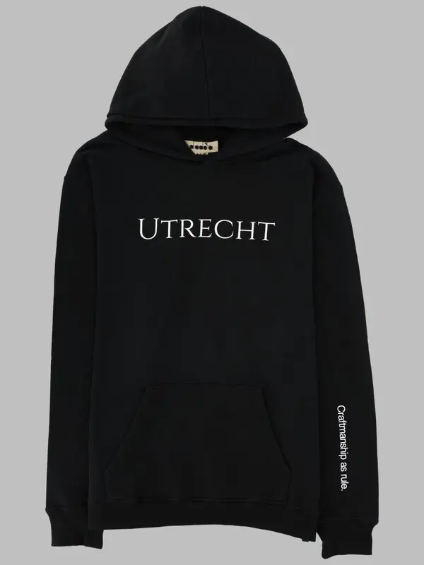 PAURA Classic Cotton Sweatshirt For - Black
