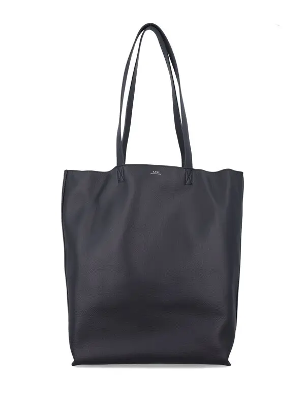 A.p.c. Mini Sleek Leather Bag - Nero