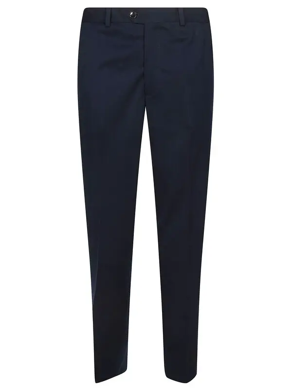 CIRCOLO 1901 Chino Trousers In Piqu - Blu