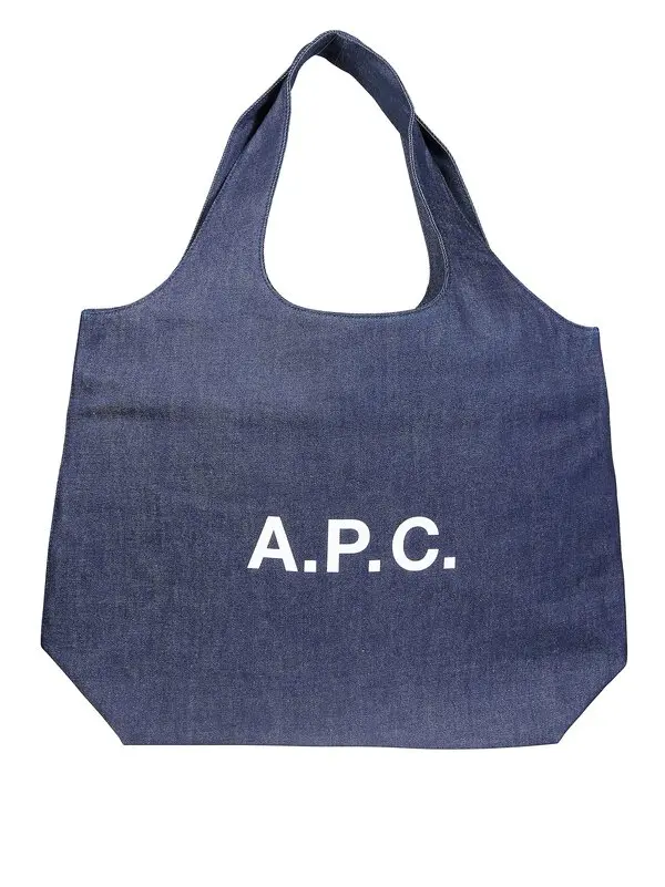 A.p.c. Ninon Tote Bag - Blu