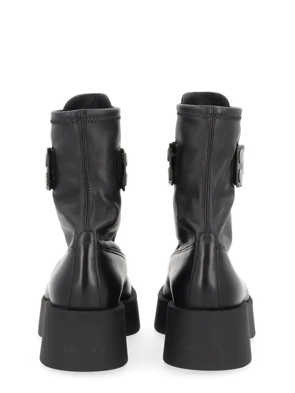 Premiata Leather Ankle Boots