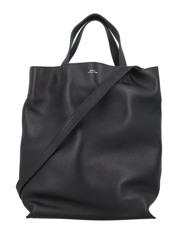 A.p.c. Mini Leather Bag Autumn/winter 2025 Collection - Nero