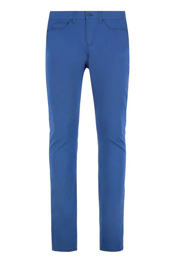 BOSS Slim Fit Trousers - Blue