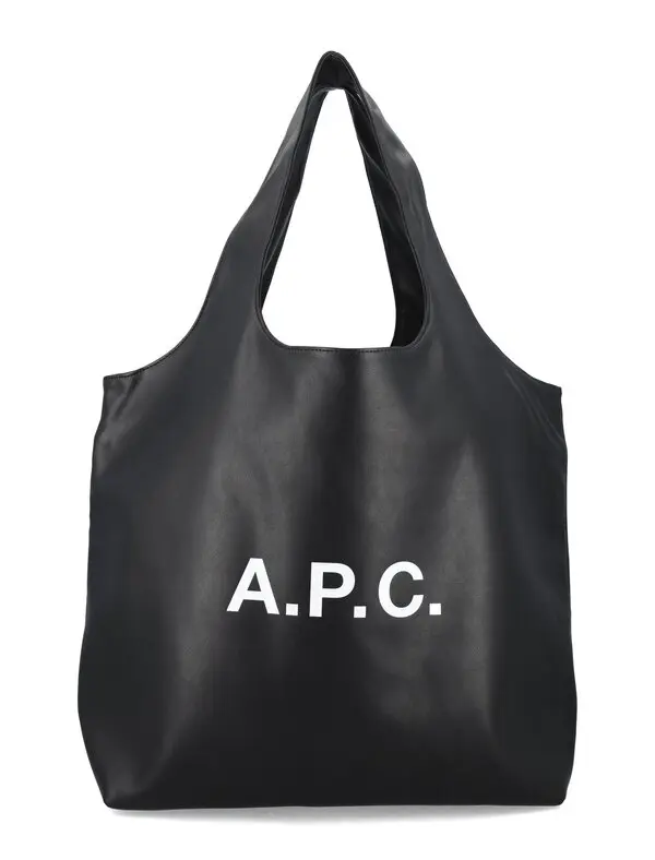 A.p.c. Mini Bag With Logo Detail