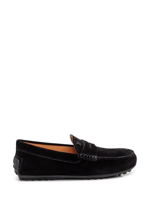 TOD'S Classic Leather Loafers - Nero