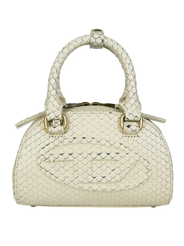 DIESEL® Mini Dome Crossbody Bag - Beige