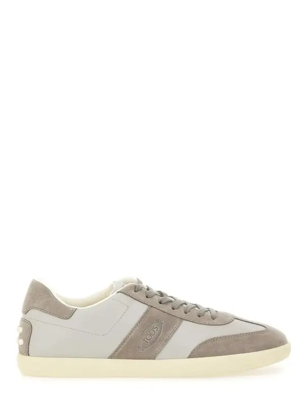 TOD`S Tod's Tabs Sneakers In Smooth Leather And Suede
