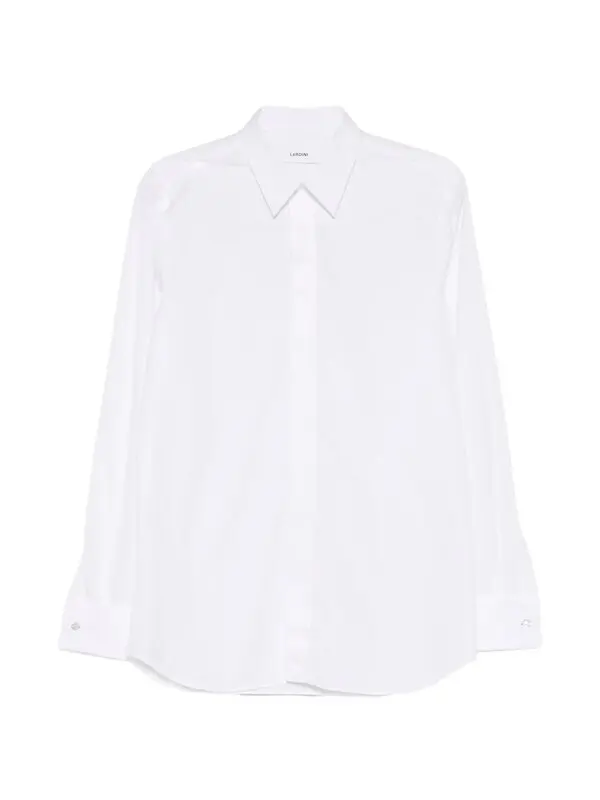 LARDINI Classic Button-down Shirt With French Cuffs