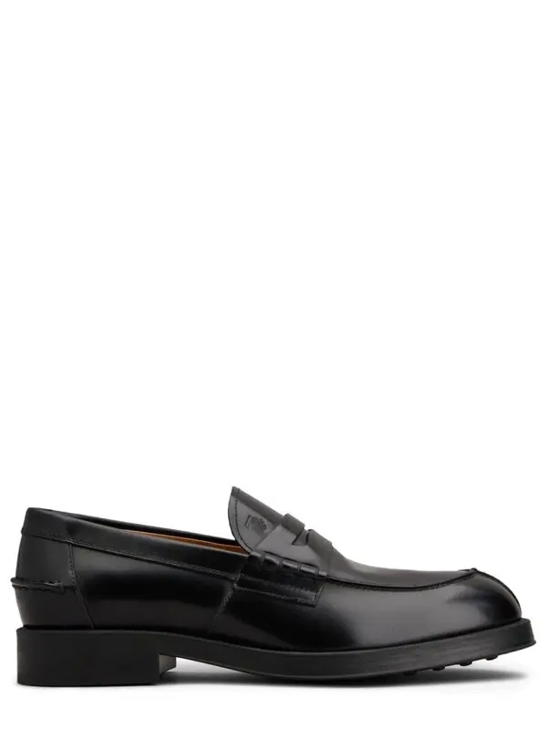 TOD`S Tod's Leather Loafers - Black