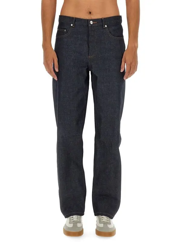 A.p.c. Fairfax Wide-leg Jeans - Denim